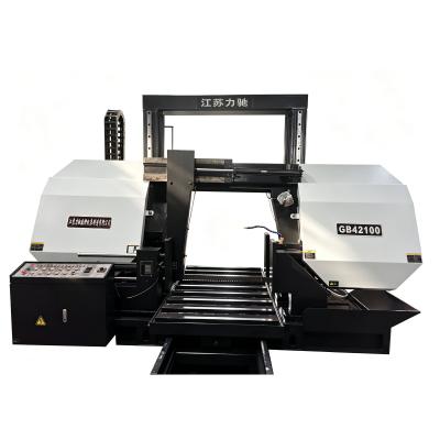 China GB42100 Large Horizontal Gantry Band Saw For Steel Fabrication And Forging Industry for sale