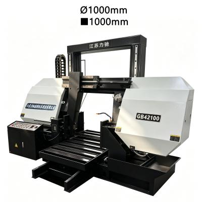 China GB42100 Gantry Horizontal Band Saw For Heavy Duty Large Forging Metal Workpiece Sawing for sale