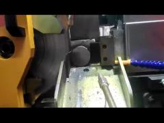 Horizontal Push CNC Circular Saw Machine 4P 7.5KW Metal Cutting Circular Saw