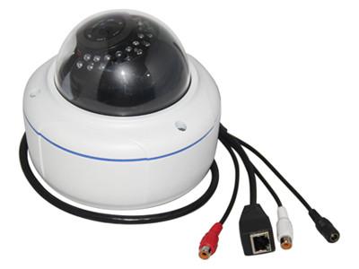 Cina macchine fotografiche 960H 1,3 Megapixel POE del IP della cupola HD dello zoom 4X Vandalproof per il giorno/notte in vendita