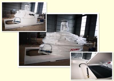 China Polyurethane Material Refractory Paddle Mixer , Various Block Bricks Pan Mixer Machine for sale