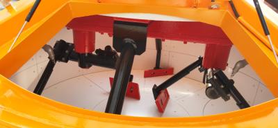 China Heavy Duty Refractory Mixer Machine Polyurethane Material Refractory Paddle for sale