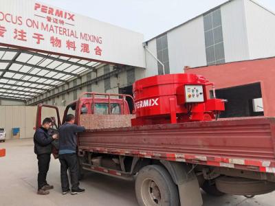 China Mt100 Pan Refractory Mixer Machine Low Noise One Bottom Scraper for sale