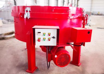 China High Automation Refractory Castable Mixer Machine 5 Scraper 500kgs Input Weight for sale