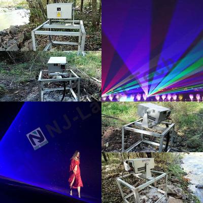 China Laser Engineering Lighting featuring Strobe 1-25Hz DMX512 Control Mode and Hanging Bracket Mounting Options for Industrial for sale