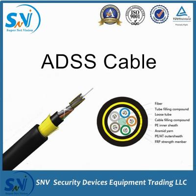 China ADSS Cable Aerial Stranded Self-Supporting Power Transmisson Line Cable from 2 to 72 cores for sale