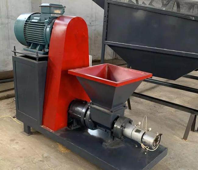 Agro Waste Briquette Making Machine Small Rice Husk Briquette Machine For Rice Husk