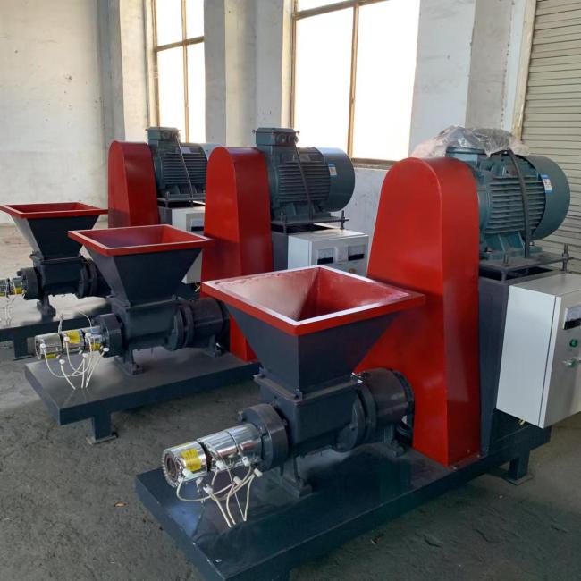 Low Noise And Non-Smoke Charcoal Biomass Briquette Making Machine For Sale