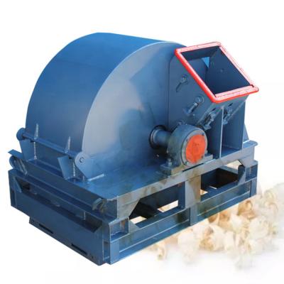 China 380v Wood Shaving Machine For Animal Bedding Cutting Wood Logs Crusher for sale