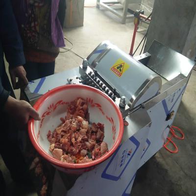 China China Automatic Industrial Chicken Raw Frozen Meat Cuber Dicer Cutting Machinery Machine for sale