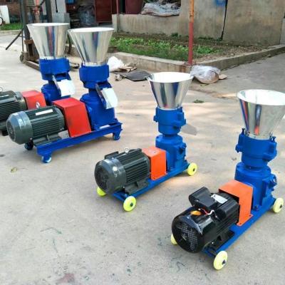 China 50-100kg/H Poultry Feed Pellet Mill Chicken And Fish Feed Making Granulator for sale