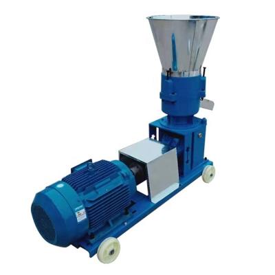 China Electric 3kw-30kw Chicken Cattle Poultry Feed Pellet Machine customized Voltage for sale