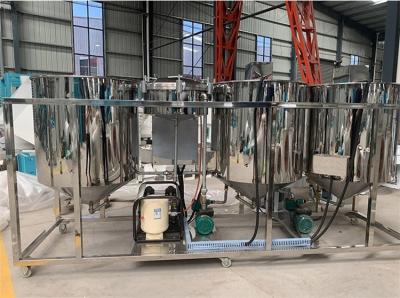 China Peanuts Automatic Oil Press Machine 380V Small Oil Refinery Machine for sale