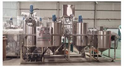 China Peanuts Automatic Oil Press Machine 380V Small Oil Refinery Machine for sale