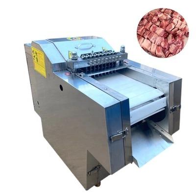 China China Automatic Industrial Chicken Raw Frozen Meat Cuber Dicer Cutting Machinery Machine for sale