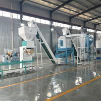 China 1-2t/h Poultry Feed Production Line for sale