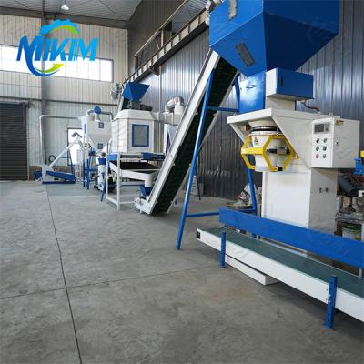 China Energiebesparende en emissie-reducerende volautomatische pluimveevoederproductielijn voor grote, middelgrote en kleine boerderijen. Te koop