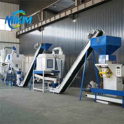 China High-yield feed pellet production line, fully automatic, for farms and feed pellet production plants, high yield and low cost. for sale