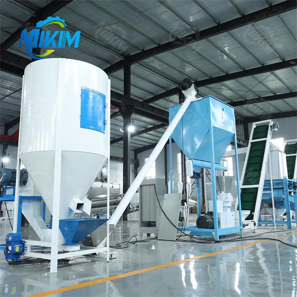 automatic feed pellet production line