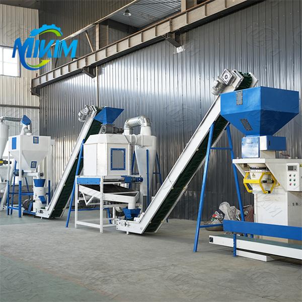 Duck feed pellet production line