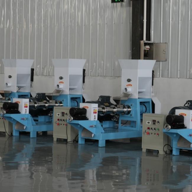 Screw Feed Extruder Machine Floating Fish Feed Pellet Machine Price