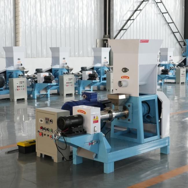 Floating Fish Feed Machine Pellet Extruder Machine Dog Food Processing Machine