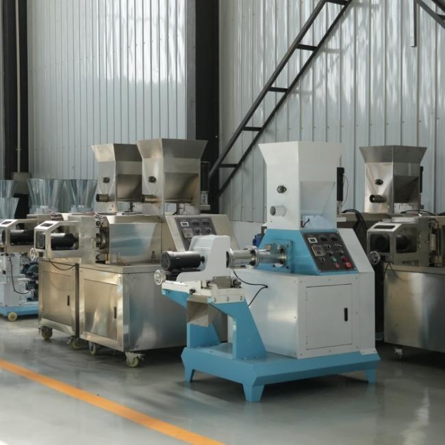 Floating Fish Feed Mill Pellet Extruder Machine