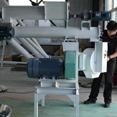 중국 CE 매뉴얼 피쉬 공급 팰릿기 350-450kg/H 축우 식량 공급 성형기 판매용