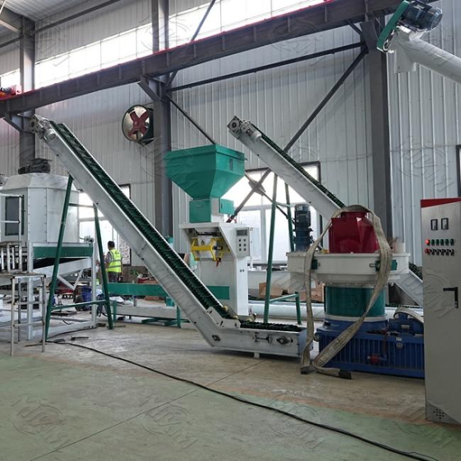 Animal Feed Chicken Pig Poultry Feed Processing Machines Mill Pelletizer Roller Machines