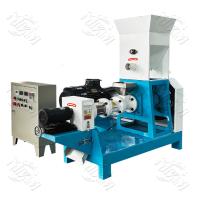 China Fully Automatic Dog Pellet Food Processing Line PLC Controlled Extruder Making Machine for Fish for sale