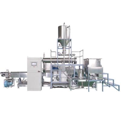 Cina la linea asciutta cane di produzione alimentare dell'animale domestico di 120kg/la H 22KW tratta l'espulsore 3mm in vendita