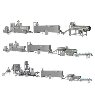 Cina Acciaio inossidabile automatico pieno di 150KW Cat Pet Feed Production Line 25*2.5*3.5m in vendita