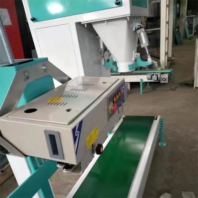 China Dustproof Rice Pellet Packing Machine Counting 50kg Bagging Machine for sale