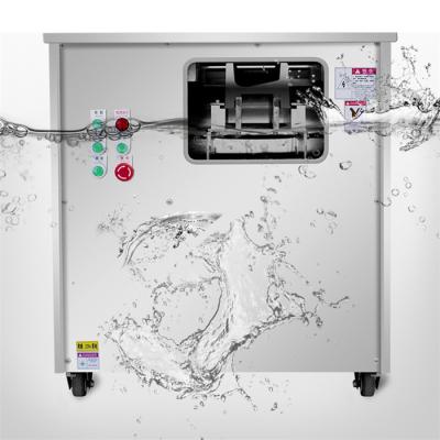 China Stainless Steel Fish Slice Cutting Machine 3mm 5mm Salmon Filleting Machine 30deg for sale