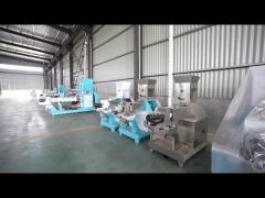 Wet Type Fish Feed Extruder Machine For Sale
