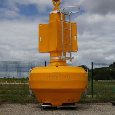 China Factory Customized Plastic Marine Navigation Buoys Sea Marker Buoy with Solar Light for Ocean for sale