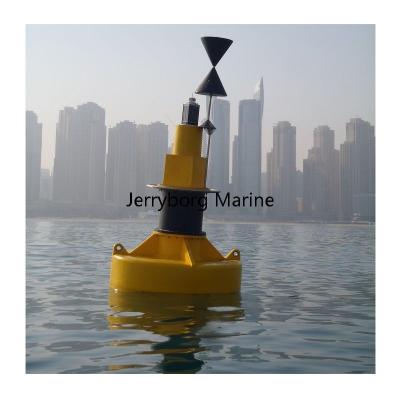 China Lightweight Material of LLDPE Buoy With Solar Light for Easy Installation in Lakes for sale