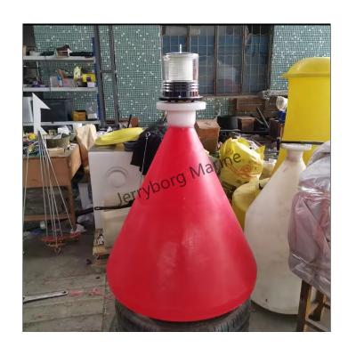 China Lightweight Material of LLDPE Buoy With Solar Light for Easy Installation in Lakes for sale