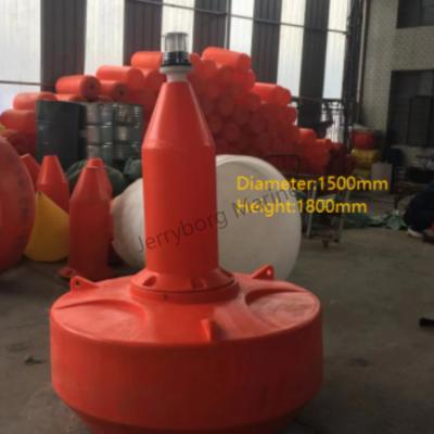 China High-Performance Material LLDPE Buoy  With Top Mark for Coastal Navigation & Warning for sale