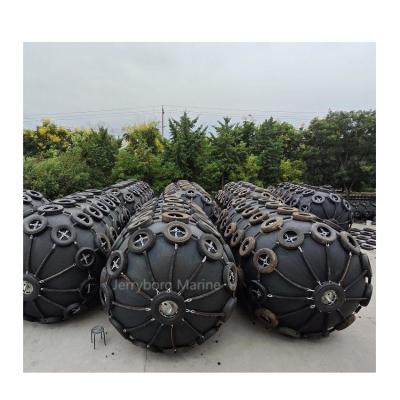 Китай Надувный фендер типа Йокогама Морской резиновый фендер с сеткой для цепочек шин продается