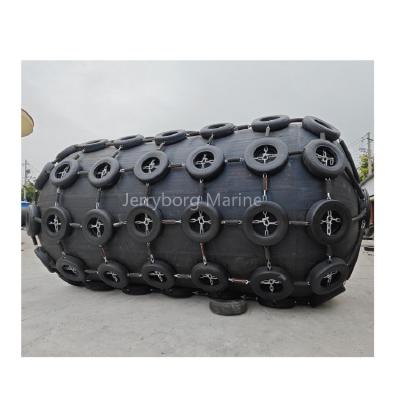 Cina Fender pneumatico di gomma marina di tipo Yokohama/Bumper/Difesa con catena e rete per pneumatici in vendita