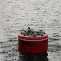 China CCS One Piece High Elastomer Polyethylene Mooring Buoy for sale