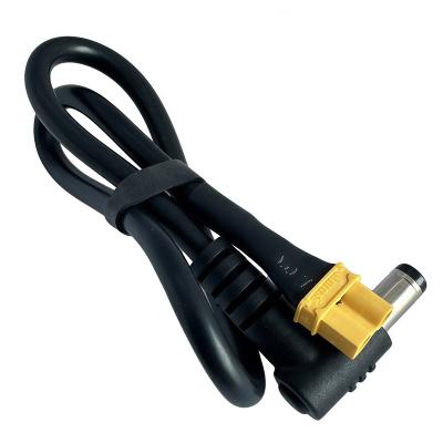 China High flexibility 22AWG silicone power cable with DC5525 male to XT30 female connector. Suitable for drone, RC model, lipo battery, power tool and electric luggage charging for sale