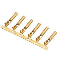 China 2.35mm Copper Terminal High Precision Crimping Terminal for Medium Current Electronic Connections for sale