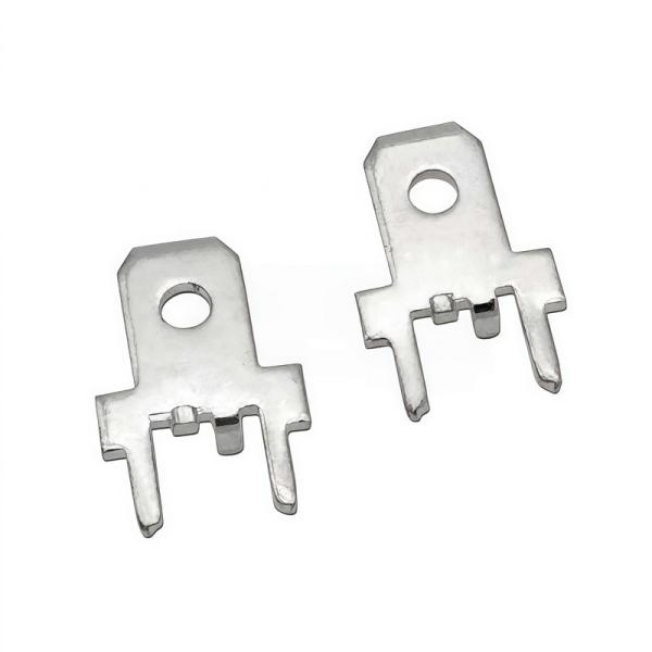 Quality 4.8×0.5mm Anti-Reverse PCB Mount Quick Terminal, 187 Series, Tin-Plated for sale