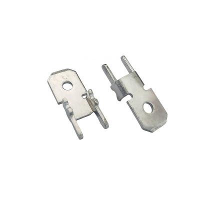 China 250 (6.35×0.8mm) H-Type Anti-Drop Anti-Daze PCB Male Tab Terminal for sale