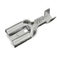 Quality 250 (6.35×0.8mm) Lock Style Female Crimp Terminal, 20–16 AWG (0.5–1.3mm²) Tape & for sale