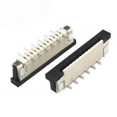 China 1.0mm FPC Vertical SMT Drawer Type Connector with Lock for sale