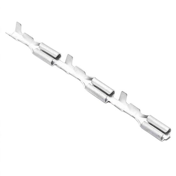 Quality 110 Non-Lock Female Socket Terminal 2.8×0.5mm Straight Mold Crimp Type 18-20AWG for sale