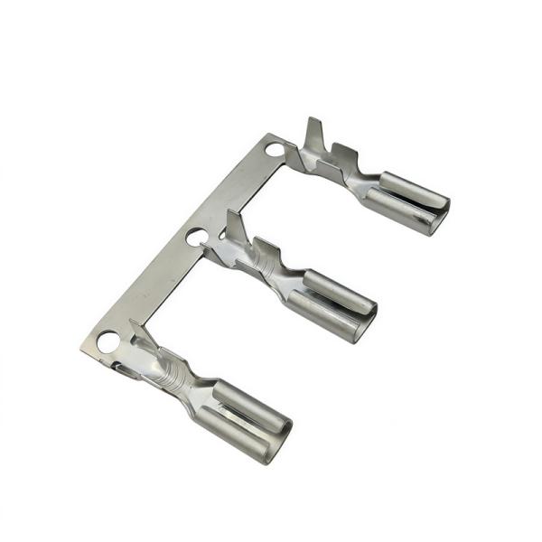 Quality 110 Series Straight Horizontal Mold Female Crimp Terminal 2.8×0.5mm For 28-24AWG Wire for sale